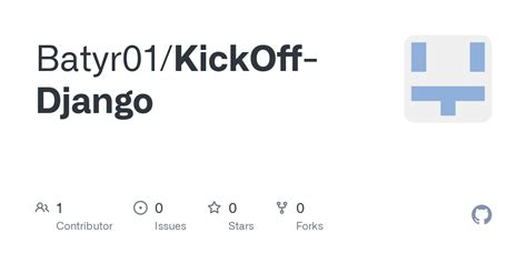 GitHub Batyr KickOff Django