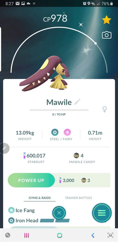 Shiny Mawile By Dinxa On Deviantart