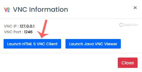 How To Access VPS Via VNC In Virtualizor Help Cloudwafer