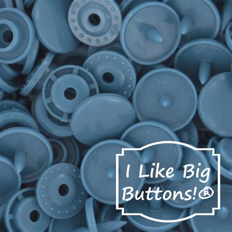 B27 Dull Turquoise Kam® Plastic Snaps I Like Big Buttons