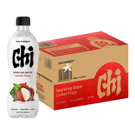Buy Genki Forest Sparkling Water Lychee Fizzy Flavour 480ml 15 Bottles