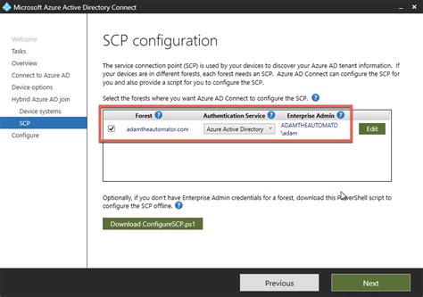 setting up hybrid azure ad join the best of both worlds