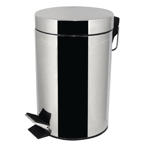 Bolero Pedal Bin Stainless Steel 3Ltr L427 Nisbets
