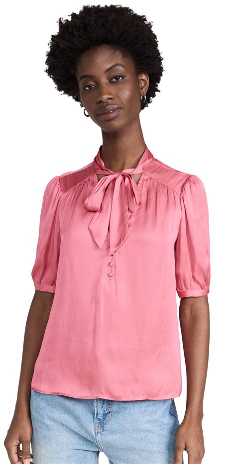 Paige Paige Esta Blouse Dusty Bubblegum Editorialist