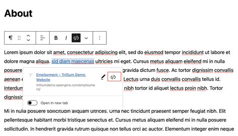 Links Adding Editing And Deleting Trillium Support
