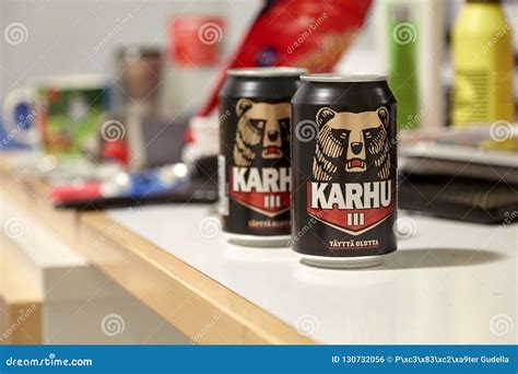 Karhu Beer Finland Editorial Photo Image Of Nation 130732056