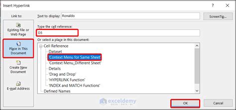 How To Hyperlink To Cell In Excel 4 Simple Methods ExcelDemy