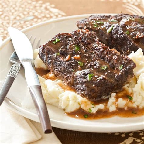 Slow Cooker Red Wine Braised Short Ribs Cooks Country