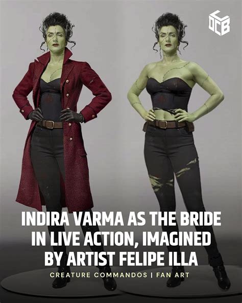 Indira Varma as The Bride in... - DC Community of Bengal