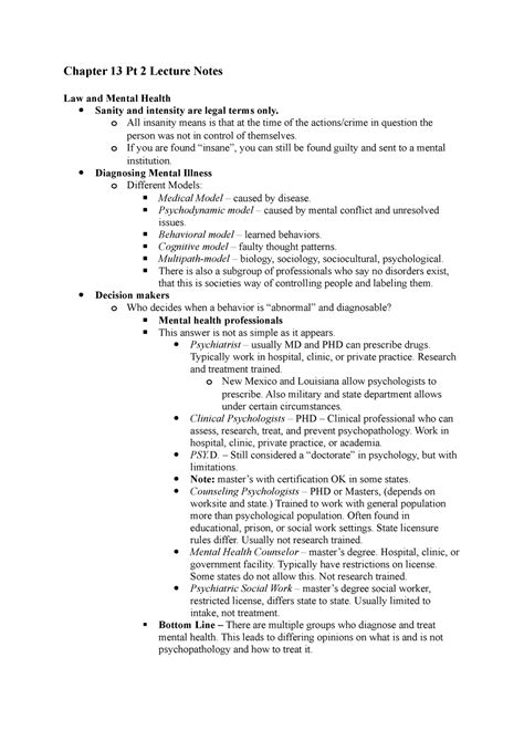 Chapter 13 Pt 2 Lecture Notes Chapter 13 Pt 2 Lecture Notes Law And