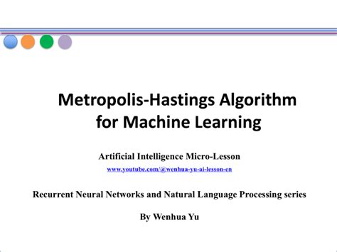 Wen Yu On Linkedin Metropolis Hastings Algorithm For Machine