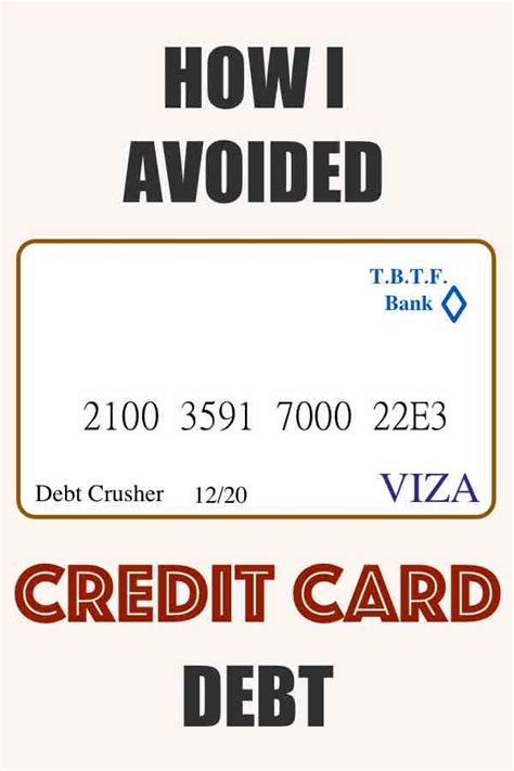 How I Avoided Credit Card Debt Mama Bear Finance