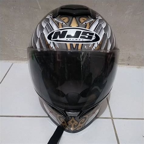 Jual Helm Njs Zx 1 Garuda Shopee Indonesia