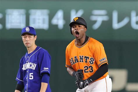 巨人・ポランコ 9打数連続安打 11打席連続出塁 サンスポ