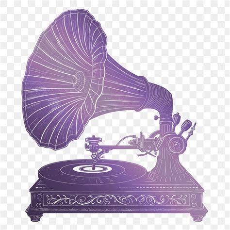 Premium Psd Psd Vector Vintage Phonograph Cnc Art With Horn Pattern