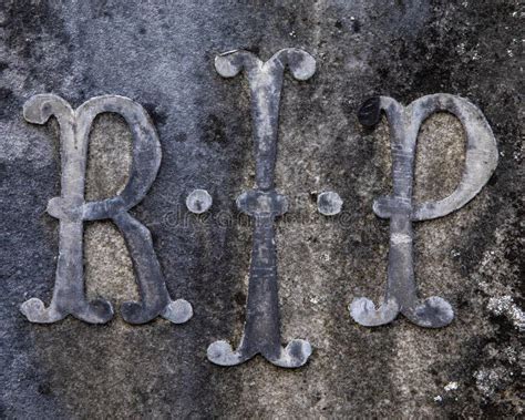 Rest In Peace Stock Image Image Of Head Died Death 193747803