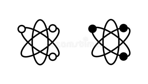 Physics Vecor Icon Set Stock Vector Illustration Of Icon 340580446