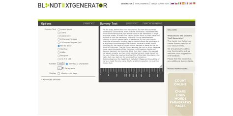 The 10 Best Dummy Text Generators Online