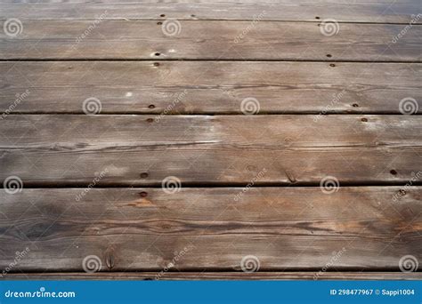 Wooden Dock Texture With Weathered Planks Stock Illustration