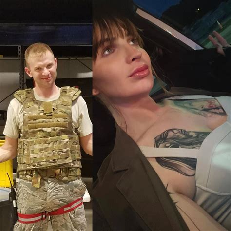 Left 5 Years Before Hrt Right 35 Years Hrt And Still Military