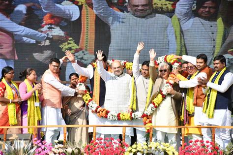 Tripura Home Minister Amit Shah Flags Off Jana Vishwas Rath Yatra