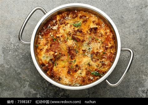 肉酱千层面高清图片下载 红动中国