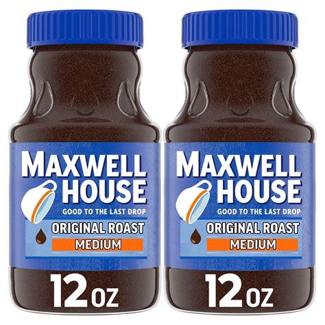 Shop 2 Pack Maxwell House The Original Roast Instant Coffee 12 Oz