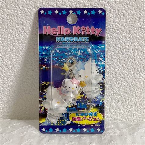 【未使用】キティ ファスナー マスコット 北海道 函館 フェアリー ハローキティ ストラップ 未開封 Hello Kitty ご当地 根付け
