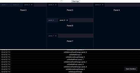 Events Dockview Codesandbox Events Dockview Codesandbox