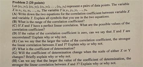 Problem Points Let Chegg Com