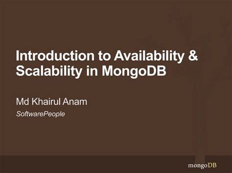 Inside Mongodb The Internals Of An Open Source Database Pdf