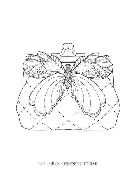 Flutterbies Coloring Pad — Elizabeth Johnson Designs