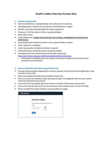 Deloitte Know Your Interview Tool Pdf Operating System Families