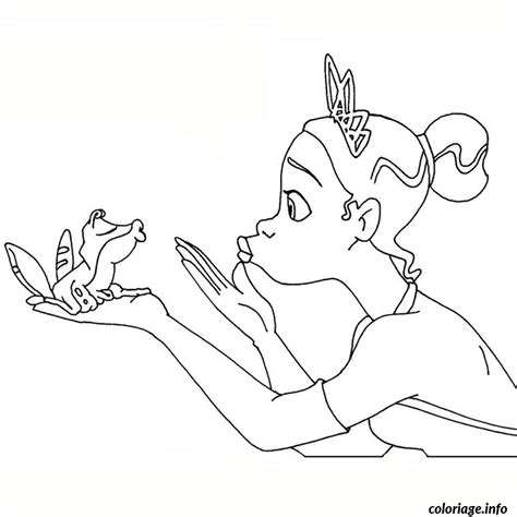 Coloriage Tiana A Imprimer Idées De Coloriage