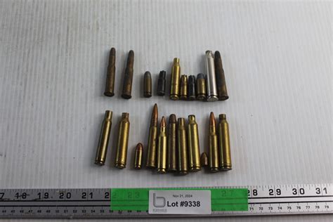 Brass Shell Casing And Assorted Ammo Bodnarus Auctioneering