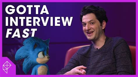 Ben Schwartz Talks About The Sonic The Hedgehog Movie In A Speedy