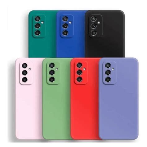 Capa Capinha Aveludada para Samsung Galaxy M54 5G Várias Cores
