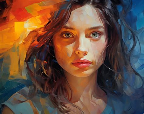 Portrait de peinture à lhuile personnalisé à partir de photo
