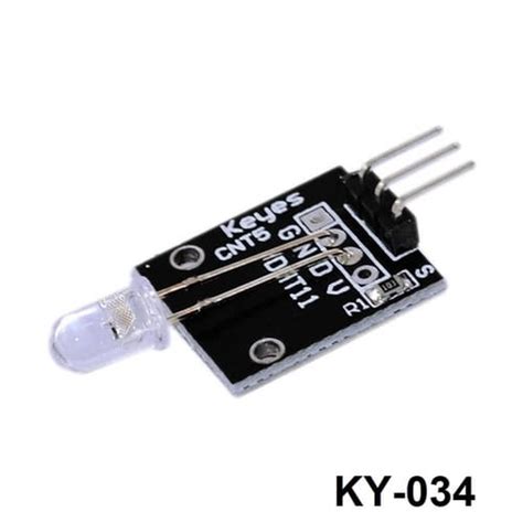 7 Color Flash Ky 034 Automatic Flashing Colorful Led Module Majju Pk