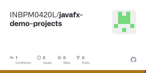 GitHub INBPM L Javafx Demo Projects