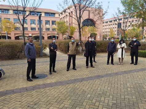 崂山实验室到青岛校区调研安保工作 党工委保卫部（安全管理处）