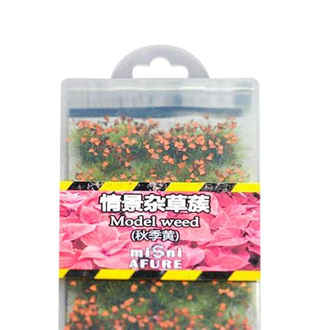 Miniatures Railroad Scenery Train Landscape Handmade Bush Scale