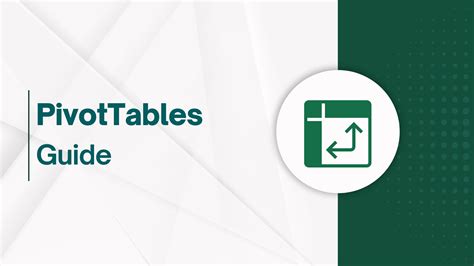 Excel Pivottables Guide Master Data Analysis Learnesy
