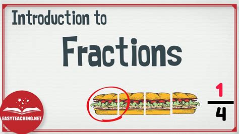 What Are Fractions Math Lessons YouTube