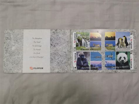 Fujifilm Photocards Translink Cards In Collector S Album Full Set