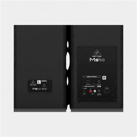 MS40 24 Bit 192 KHz Digital 40W Stereo Near Field Monitors Sunshine Sound Lighting