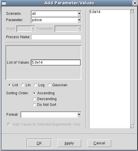 tcad sentaurus tutorial sentaurus workbench 4 building multiple experiments