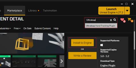 Getting Started With Unreal Ultraleap Documentation