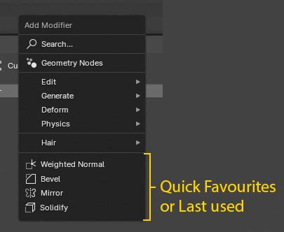 Blender Modifier Menu Blender Development Discussion Blender Artists Community