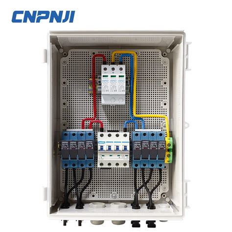 pv array combiner box 4 string 4 in 1 out pv combiner box distribution